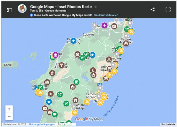 Rhodos Highlights • Die 17 besten Reisetipps für den Urlaub